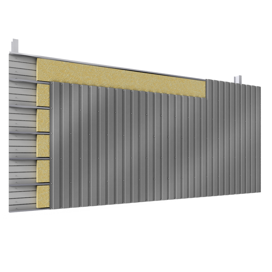 Bardage Double Peau Bardage Meuse. Bardage Panneaux 55. Isolation